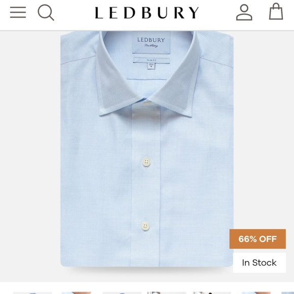LEDBURY | Shirts | Ledbury Mens Button Up Classic Fit | Poshmark